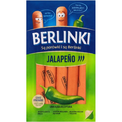 Morliny Berlinki Jalapeno Hotdogs (250g) - Compare Prices & Where To ...