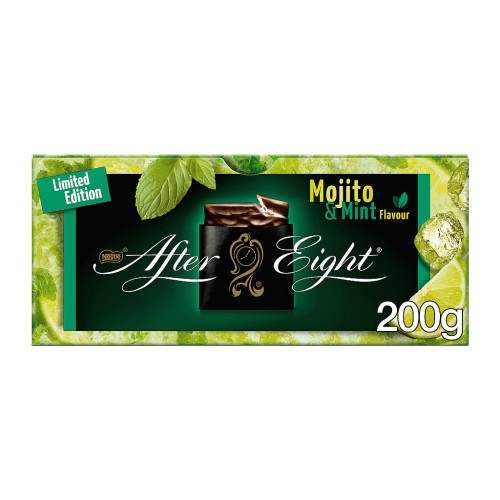 After Eight Dark Mint and Mojito Flavoured Chocolate Carton (200g ...