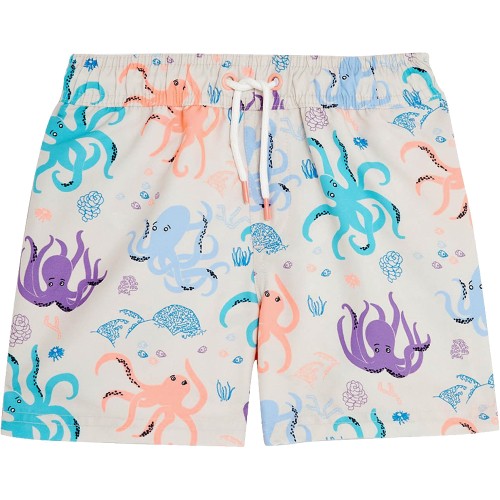 M&S AOP Octopus Swim Short 4-5 Y Calico Mix - Compare Prices & Where To ...