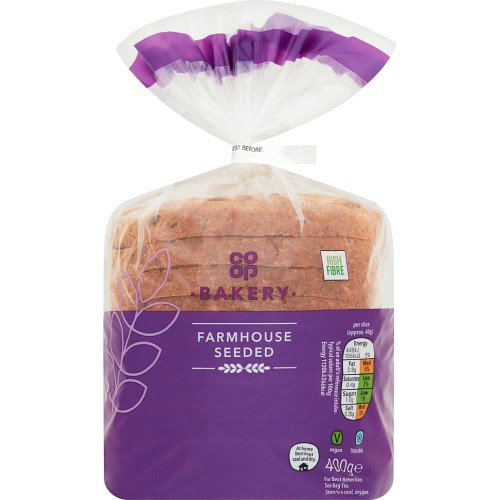 Co-op Bakery Farmhouse Seeded (400g) - Compare Prices & Where To Buy ...