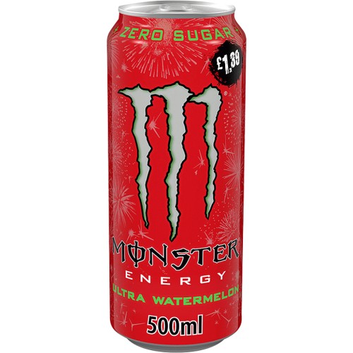 Monster Ultra Watermelon Energy Drink PM 1.39 (500ml) - Compare Prices ...