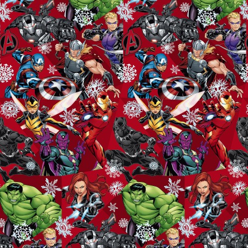 Avengers Wrapping Paper (4m) - Compare Prices & Where To Buy - Trolley ...