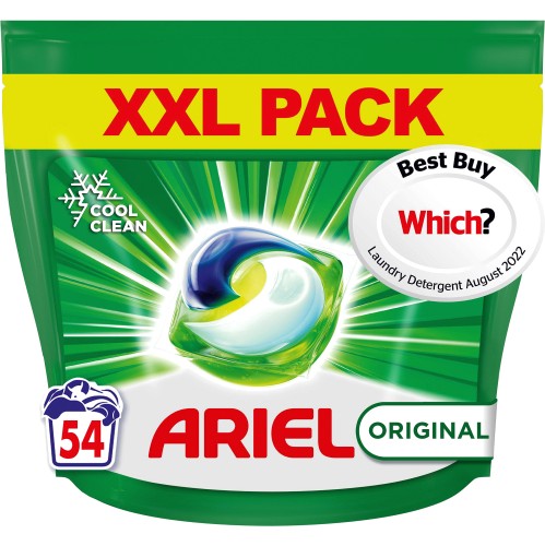 Ariel All-in-1 Pods Washing Liquid Capsules Original 51 Washes ...