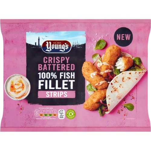 ASDA Battered Salt & Vinegar Flavour Fish Strips (450g) - Compare ...