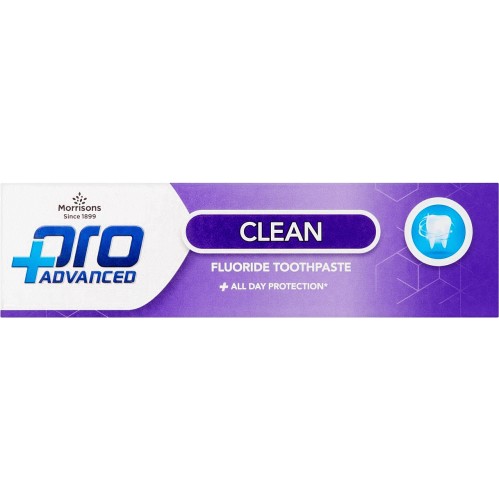 Morrisons Pro Advanced Clean Toothpaste (75ml) - Compare Prices & Where ...