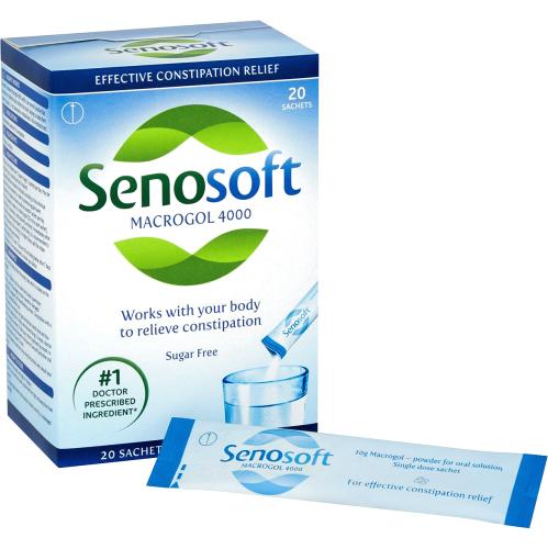 Senosoft Macrogol Constipation Sachets (20) - Compare Prices & Where To ...