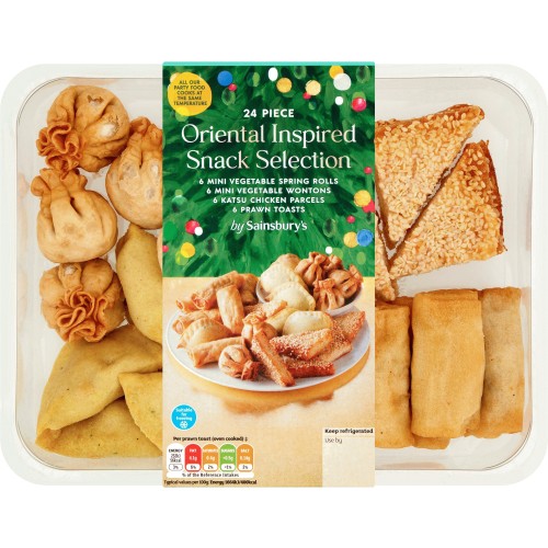 Sainsbury's Piece Oriental Inspired Snack Selection (24 x 485g ...