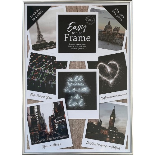 The Port. Co Gallery Hembury Rustic Photo Frame 28x20 inch - Compare ...