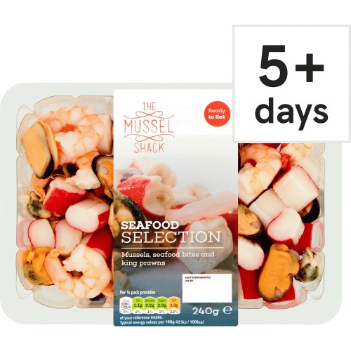 The Mussel Shack Cooked Seafood Selection (240g) - Compare Prices ...