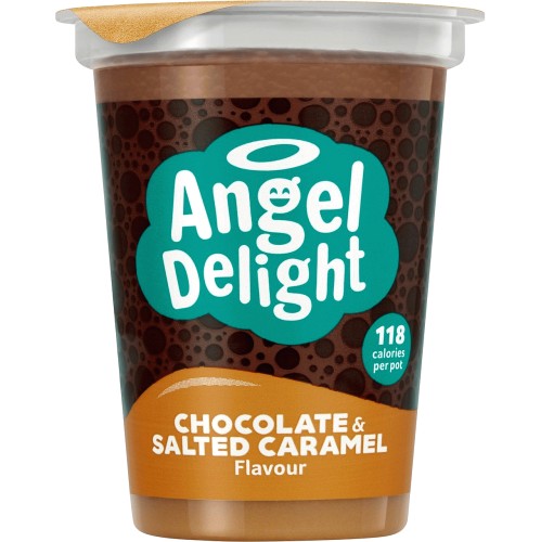 Angel Delight Chocolate & Salted Caramel Pot (100g) - Compare Prices ...