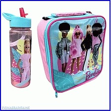Barbie School Lunch Bag and Sports Drinks Bottle New with Tags (600ml ...