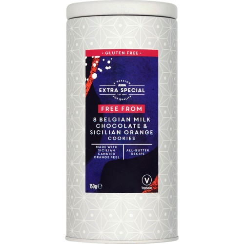 ASDA Extra Special Free From 8 Belgian Milk Chocolate & Sicilian Orange ...