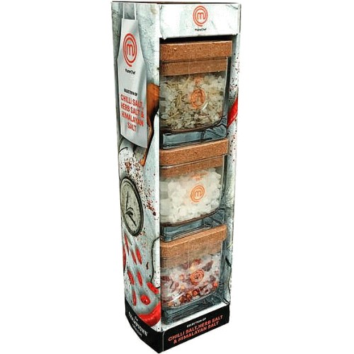 Masterchef Chilli Salt Herb Salt And Himalayan Salt Stacker - Compare ...