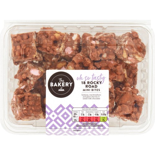 The BAKERY at ASDA 18 Mini Rocky Road Bites (195g) - Compare Prices ...