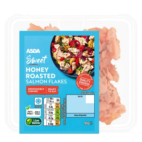 ASDA Sweet Honey Roasted Salmon Flakes (90g) - Compare Prices & Where ...