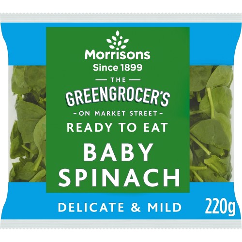 Tesco Organic Spinach (200g) - Compare Prices - Trolley.co.uk