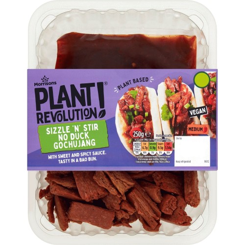 Morrisons Plant Revolution Duck Strips With Oriental Sauce (250g ...