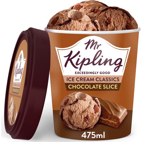 Mr Kipling Ice Cream Classics Chocolate Slice 475ml Compare Prices And Where To Buy Trolley