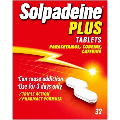 Solpadeine Plus Pain Relief Tablets (32) - Compare Prices & Where To ...