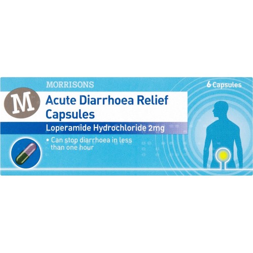 Morrisons Acute Diarrhoea Relief Caps (6) - Compare Prices & Where To ...