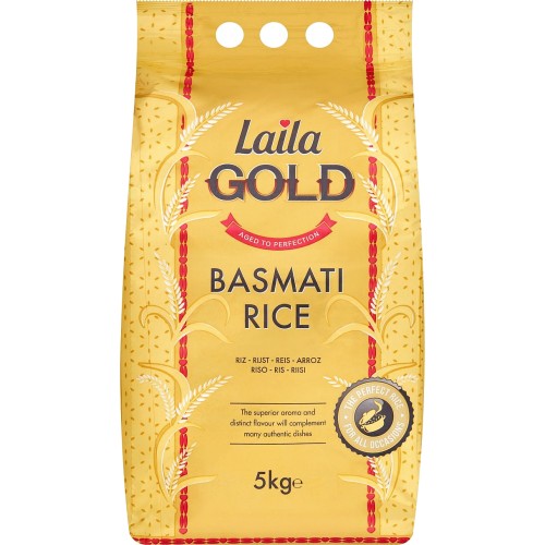 Laila Gold Basmati Rice (5kg) - Compare Prices & Where To Buy - Trolley ...