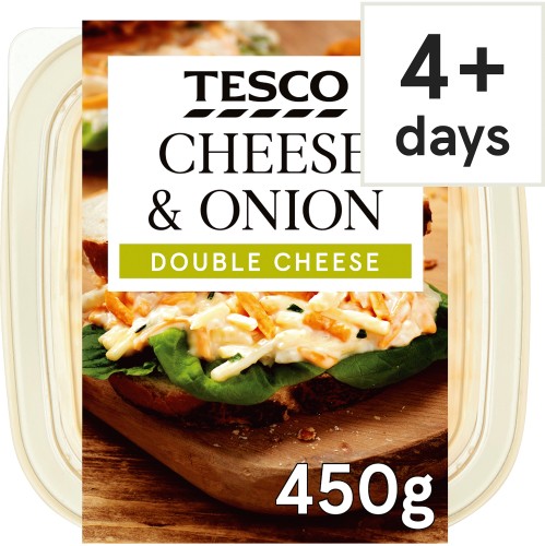 Tesco Cheese & Onion Sandwich Filler (450g) - Compare Prices & Where To ...