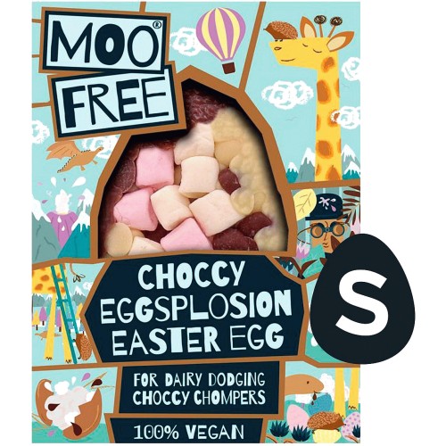 Moo Free Choccy Eggsplosion Easter Egg (95g) - Compare Prices & Where ...