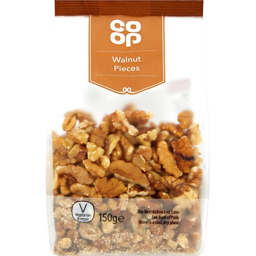 Co Op Walnut Pieces (150g) - Compare Prices & Where To Buy - Trolley.co.uk