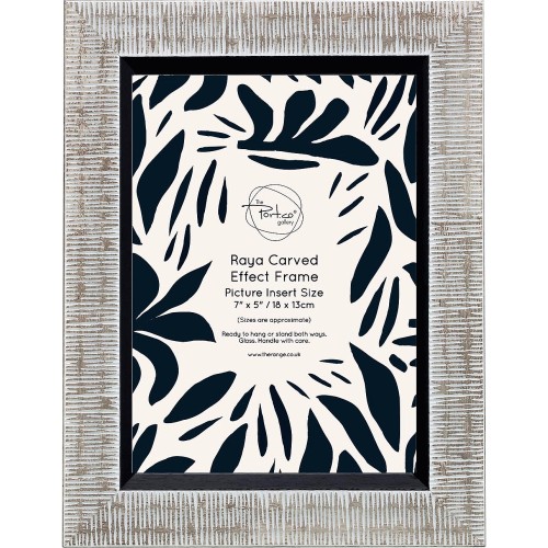 Raya Carved Effect Frame Black (7x5in) - Compare Prices & Where To Buy ...