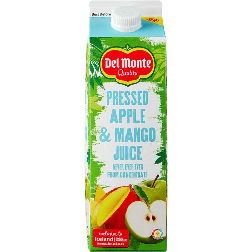 Del Monte Pressed Apple and Mango Juice. (1 Litre) - Compare Prices ...