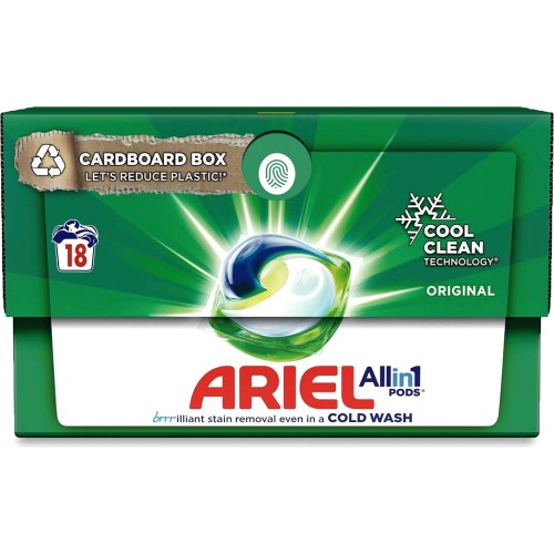 Ariel All-in-1 Pods Washing Liquid Capsules Original - Compare Prices ...