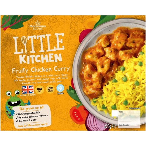 Morrisons Little Kitchen Fruity Chicken Curry (225g) - Compare Prices ...