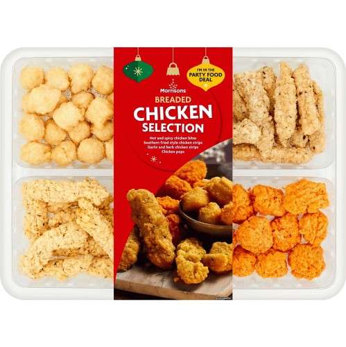 Morrisons Breaded Chicken Party Feast (640g) - Compare Prices & Where ...