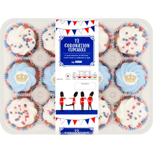 ASDA 12 Coronation Cupcakes (12) - Compare Prices & Where To Buy ...
