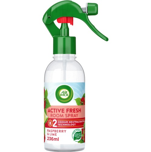 Air Wick Active Fresh Room Spray Raspberry & Lime (237ml) - Compare ...