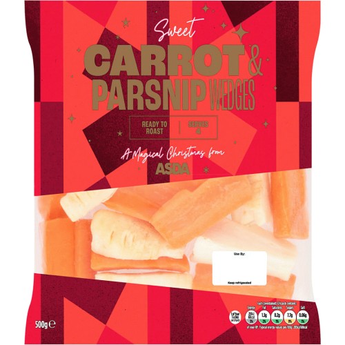 ASDA Sweet Carrot & Parsnip Wedges (500g) - Compare Prices & Where To ...