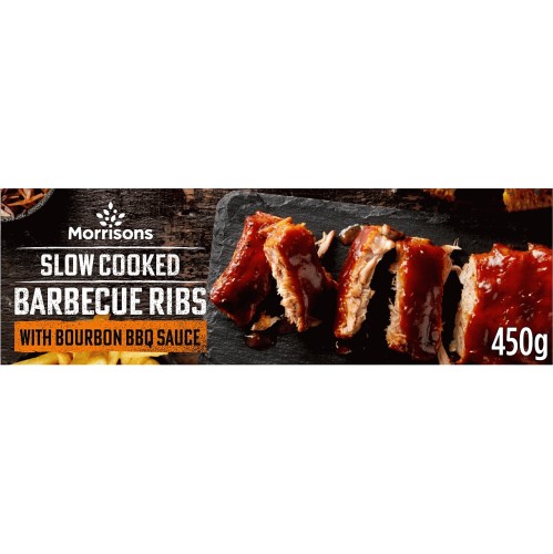 Morrisons Bourbon BBQ Pork Rib Rack (450g) - Compare Prices & Where To ...