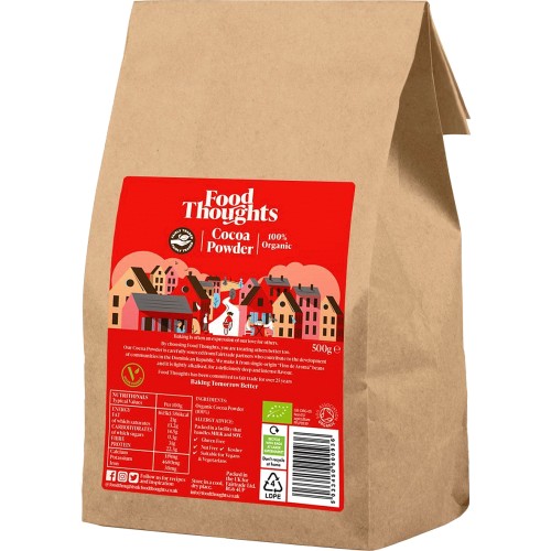 Food Thoughts Organic Cocoa Powder (500g) - Compare Prices & Where To ...