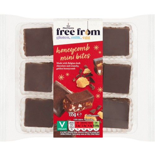 Morrisons Free From Honeycomb Mini Bites (135g) - Compare Prices ...