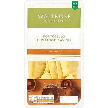 Waitrose Portobello Mushroom Ravioli (250g) - Compare Prices & Where To ...