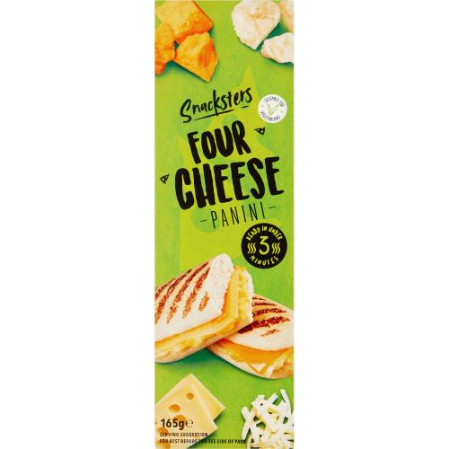 Snacksters Four Cheese Panini (165g) - Compare Prices & Where To Buy ...