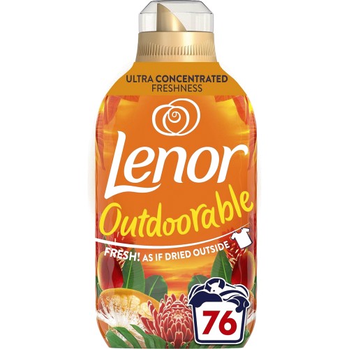 Lenor Outdoorable Fabric Conditioner Tropical Sunset 76 Washes ...