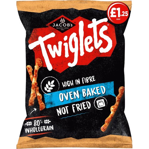Jacob's Twiglets Original Baked Snacks (105g) - Compare Prices & Where ...