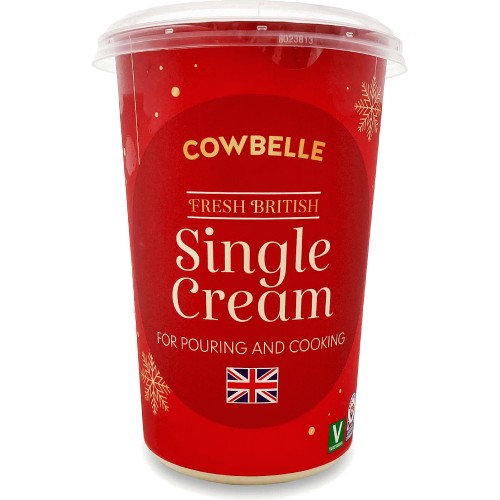 Cowbelle Fresh British Single Cream (600ml) - Compare Prices & Where To ...