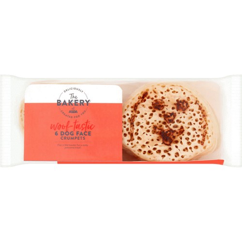 The BAKERY at ASDA 6 Dog Face Crumpets (6) - Compare Prices & Where To ...