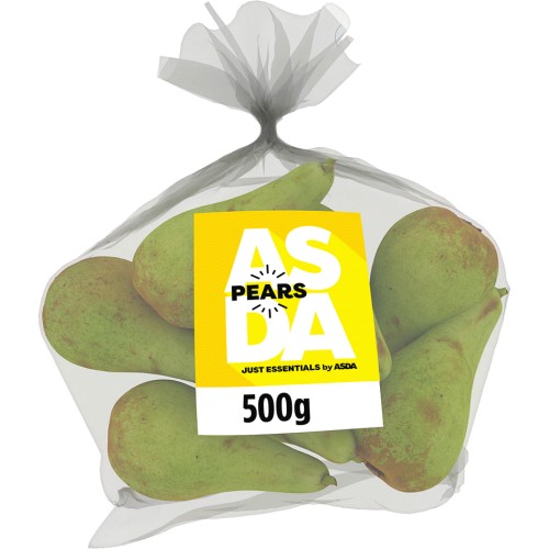 JUST ESSENTIALS by ASDA Pears (Colour and Variety may vary) (500g ...