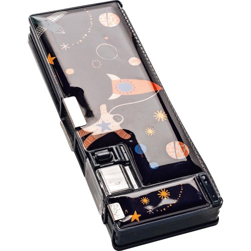 Sainsbury's Home Space Explorer Compartment Pencil Case - Compare ...