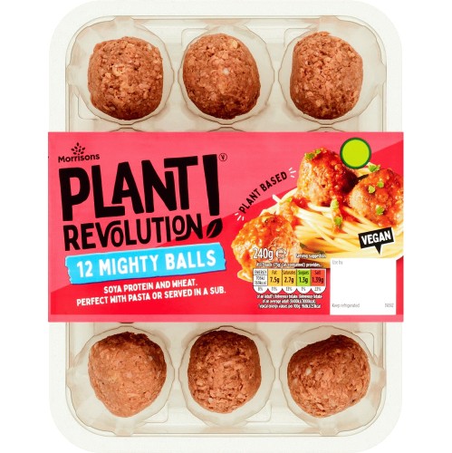 Morrisons Plant Revolution Meat-Less Meatballs (240g) - Compare Prices ...