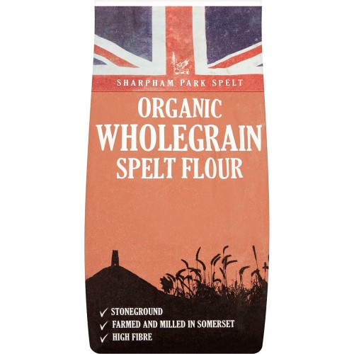 Sharpham Park Organic Wholegrain Spelt Flour (1kg) - Compare Prices & Where To Buy - Trolley.co.uk