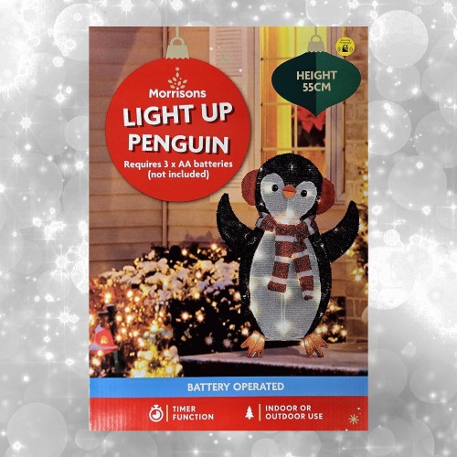 Morrisons Light Up Foldable Penguin - Compare Prices & Where To Buy ...